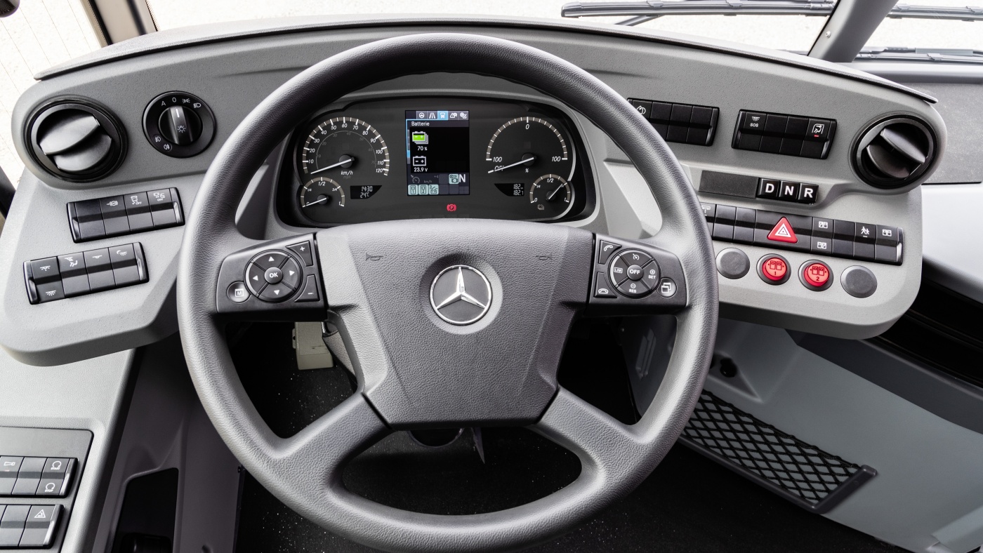 Mercedes Citaro Cockpit